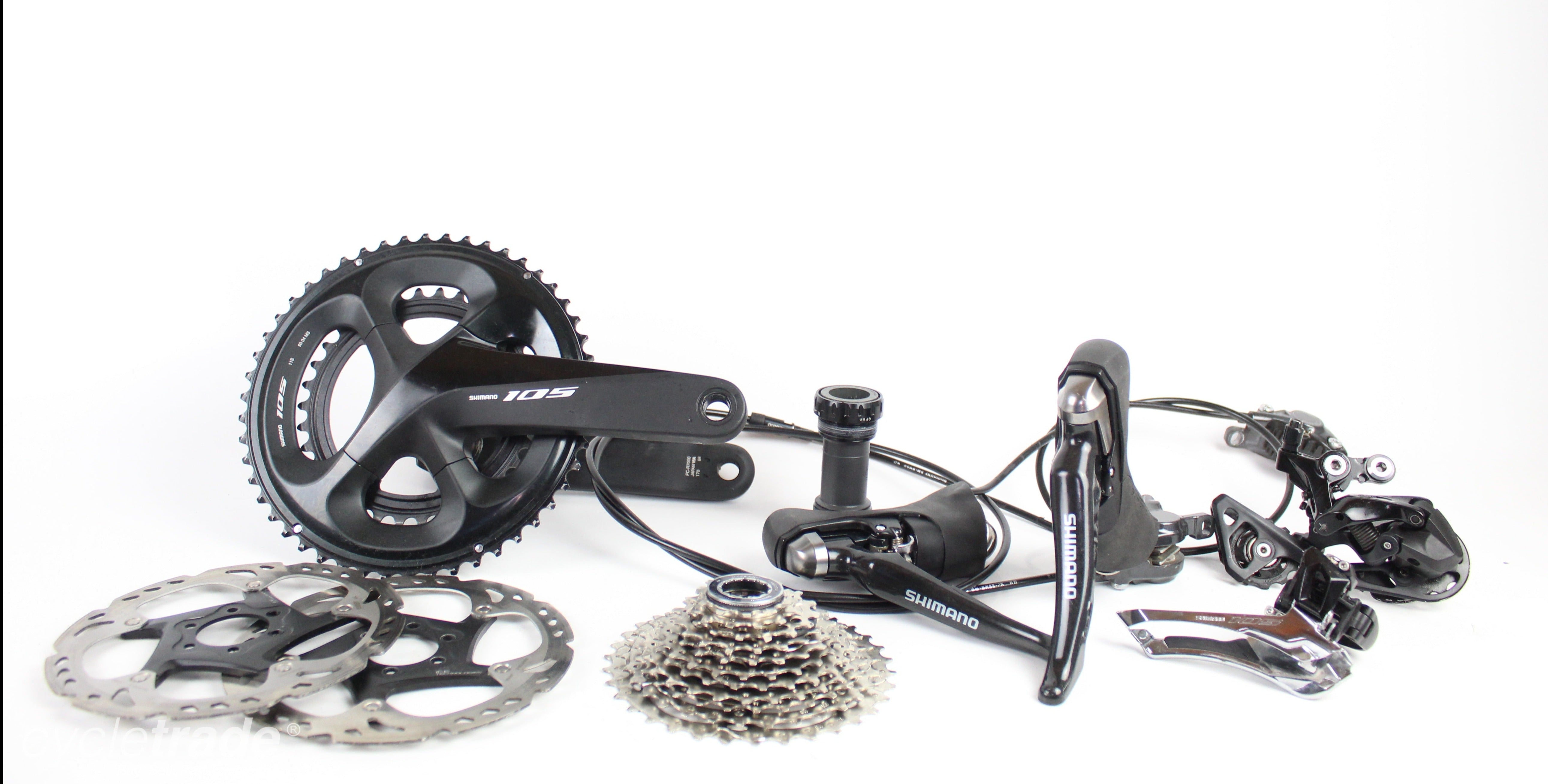 Hydraulic Groupset- Shimano Ultegra/105 R7000 11 Speed - Grade A ...