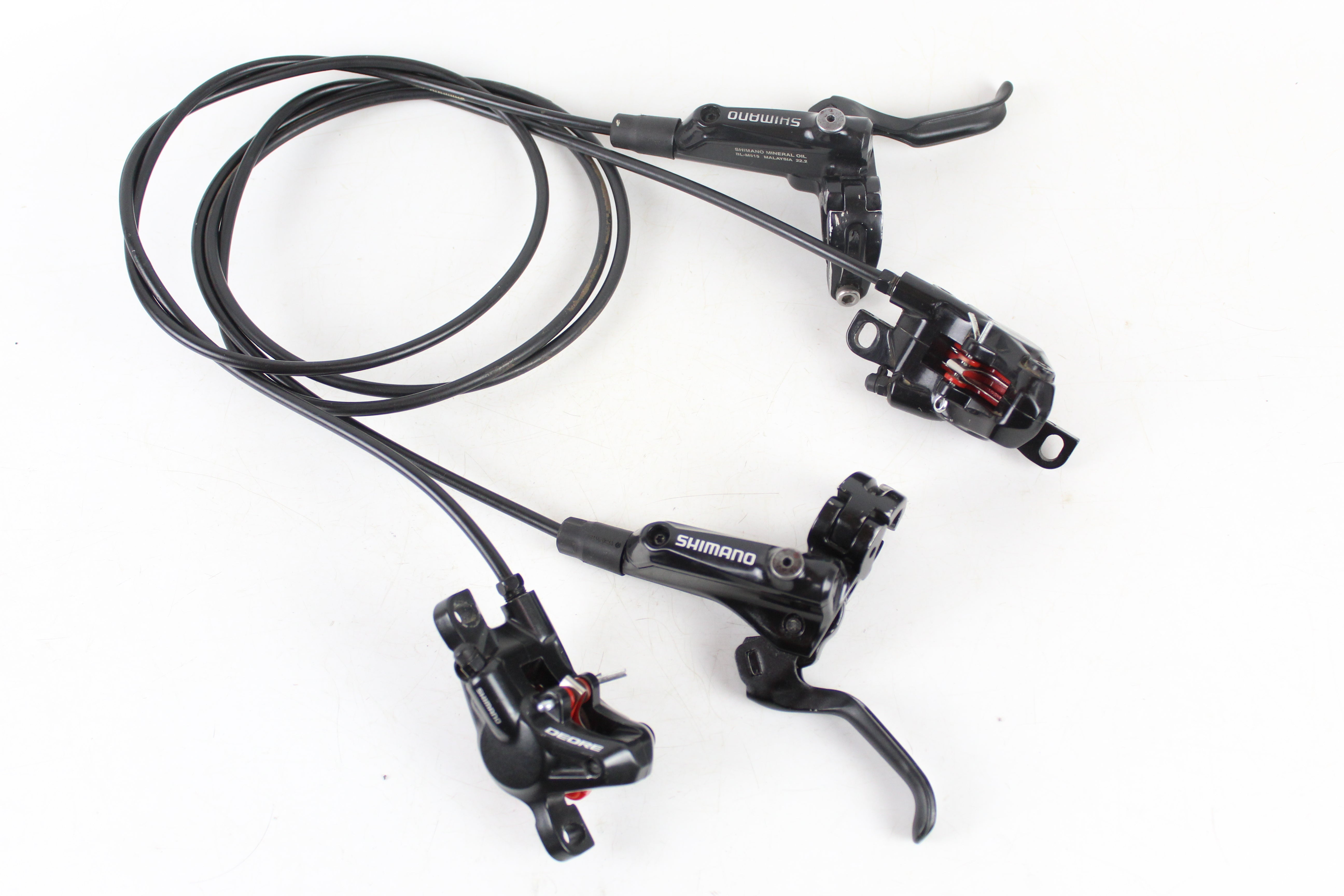 Hydraulic Disc Brakeset- Shimano Deore M615 Clamp-On - Grade B ...